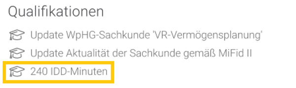 IDD-relevante Qualifizierungsmaßnahmen | ABG GmbH